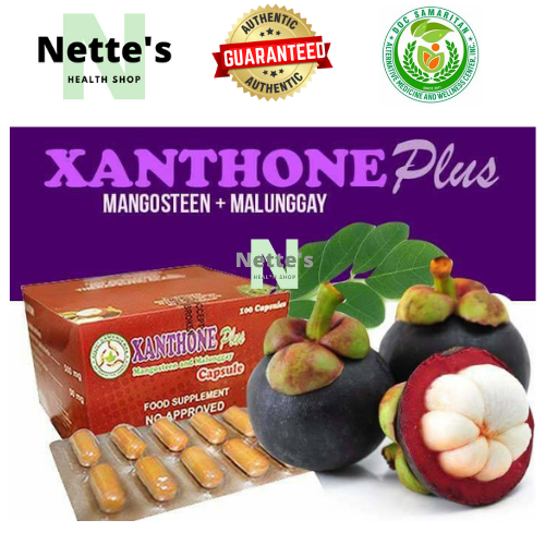 XANTHONE PLUS Mangosteen and Malunggay Capsule 100 capsules/ box | Lazada PH