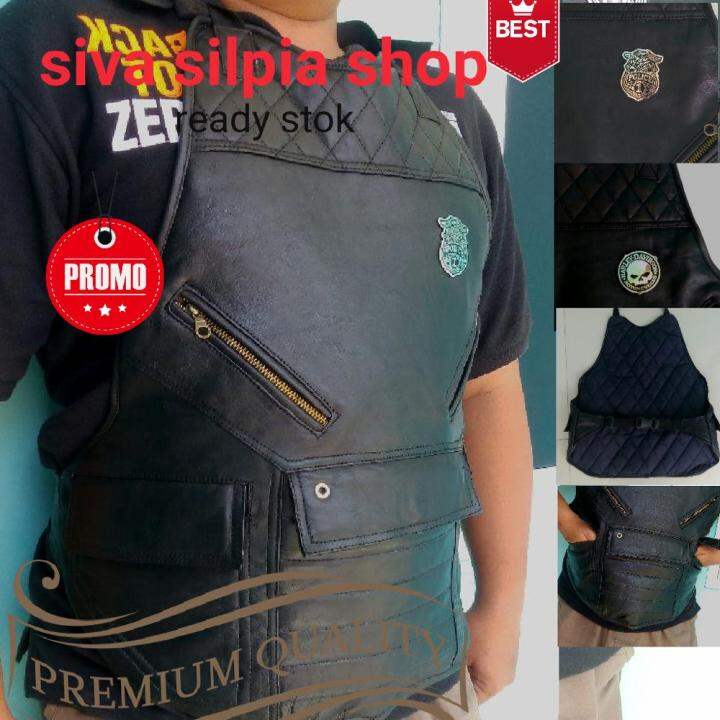 Rompi Kulit Aslli rompi depan dada ROMPI MOTOR | Lazada Indonesia