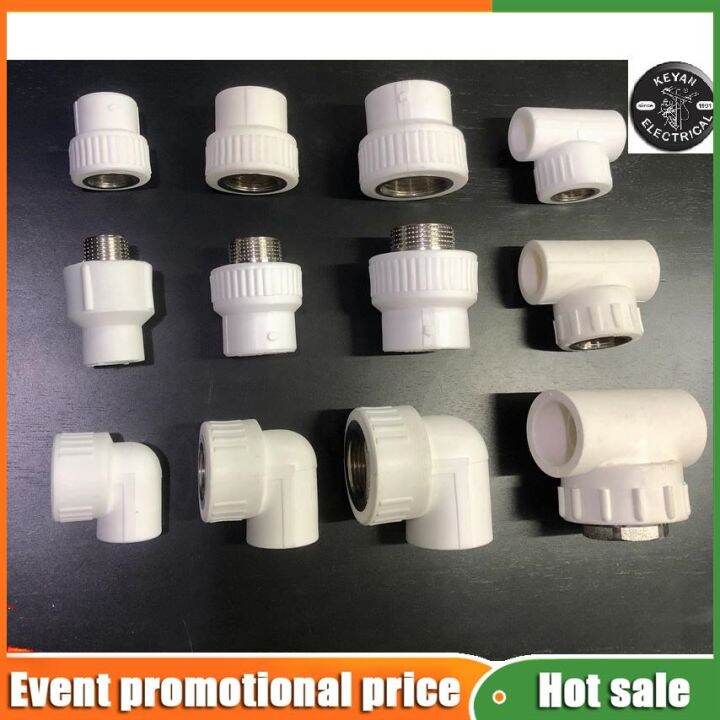 PPR Fittings MALE ADAPTER FEMALE ADAPTER ELBOW TEE COUPLING 1/2 3/4 1 ...