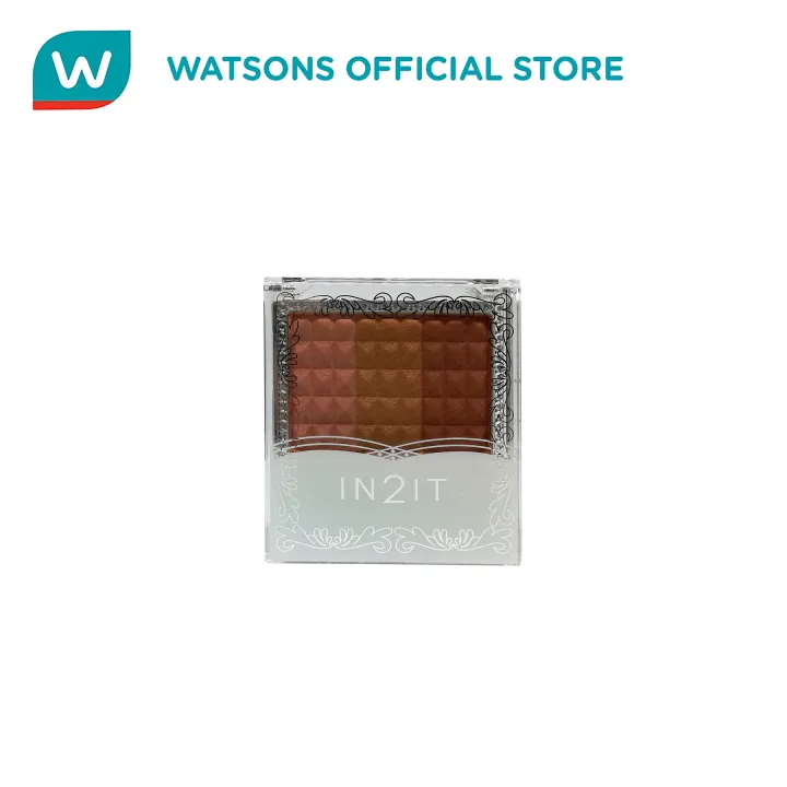IN2IT Waterproof Triple Blush BPT03 Affinity 8g | Lazada PH