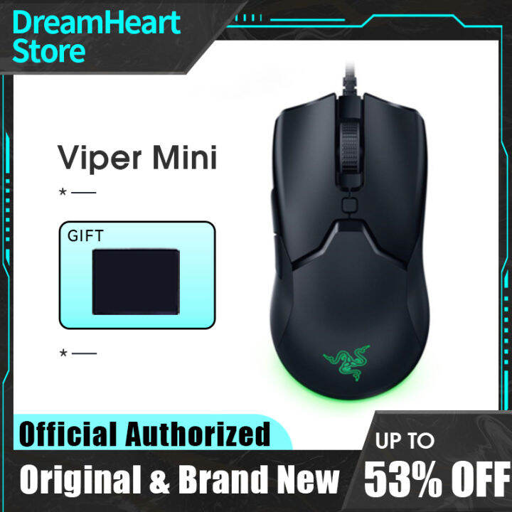 Mouse For razer Viper Mini Wired Gaming Mouse Gamer 61g Lightweight ...