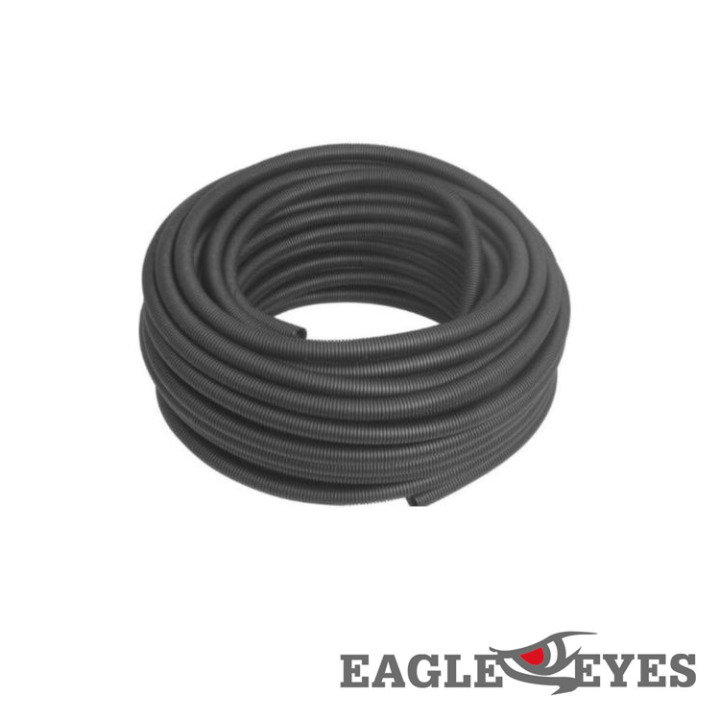 (E23) superflex pvc conduit corrugated flexible pipe 25MM Black (Ready ...