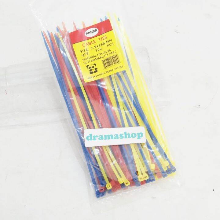 Kabel Tis Cable Tie Ties Insulock Insulok 150mm 15cm Warna | Lazada ...