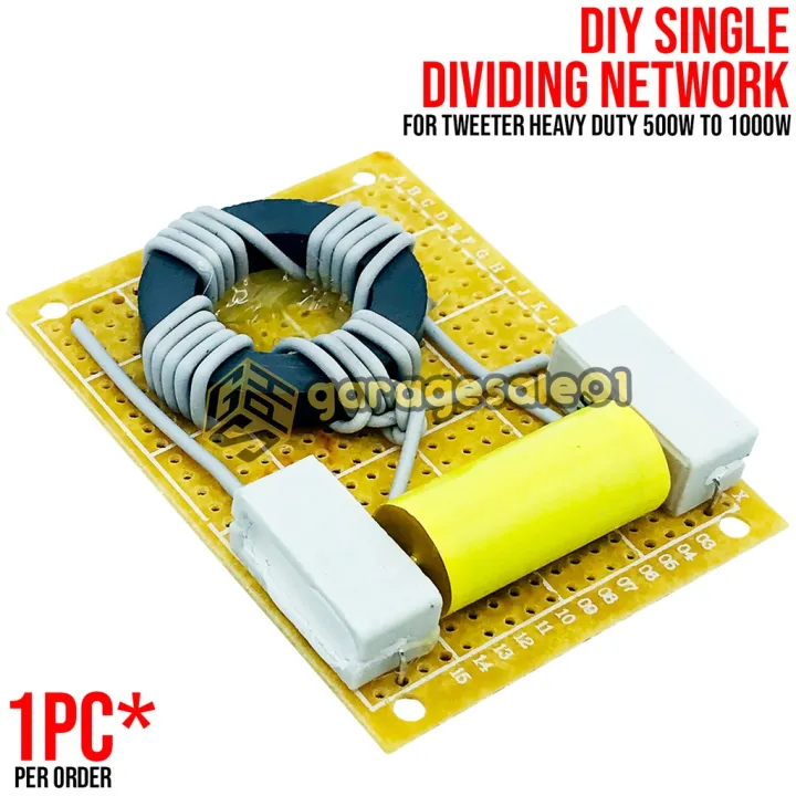Single Dividing Network DIY for Tweeter 500W to 1000W Heavy Duty ...