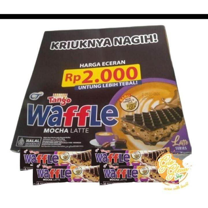 Wafer Tango Waffle Mocha Latte box isi 12 pcs | Lazada Indonesia