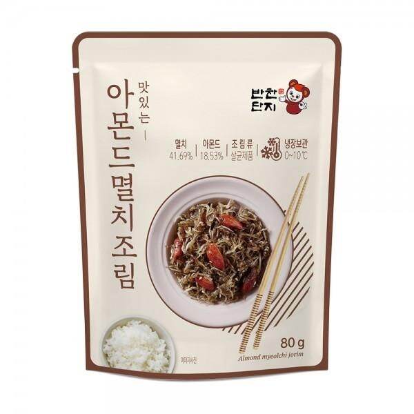 อาหารเกาหลี เครื่องเคียงผัดปลาตักกะผสมอัลมอนด์สำเร็จรูป banchan danji ...