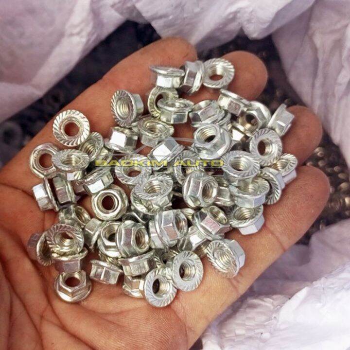 (Số lượng) Đai ốc / tán liền long đen (ecu) M8 chống xoay Inox 304, hàng xịn, bao xài | Lazada.vn