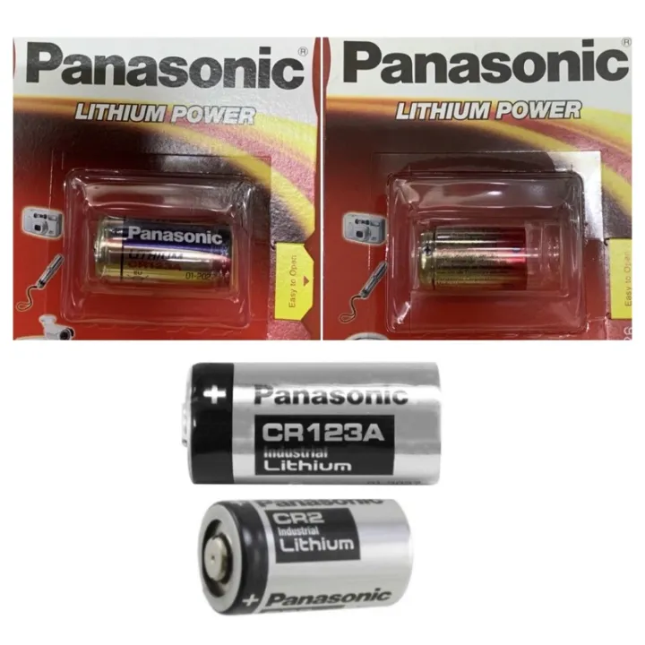 Panasonic CR123A CR2 battery (Shrink packPrice per piece) | Lazada PH