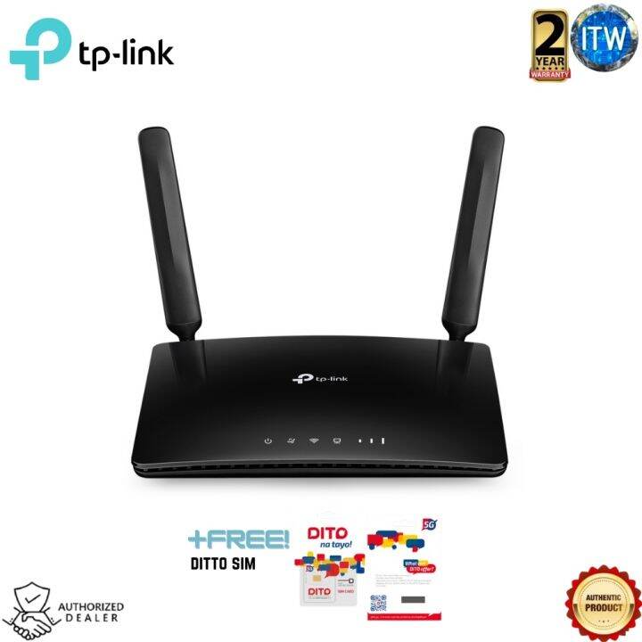 【COD】 TP-Link TL-MR150 - 300Mbps Wireless N 4G LTE Router with Ditto ...