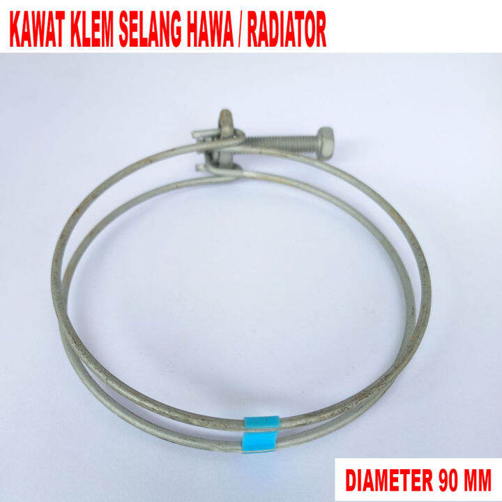 Klem Selang Radiator Mobil Klem Double Wire 90mm Klem Kawat Selang Hawa ...