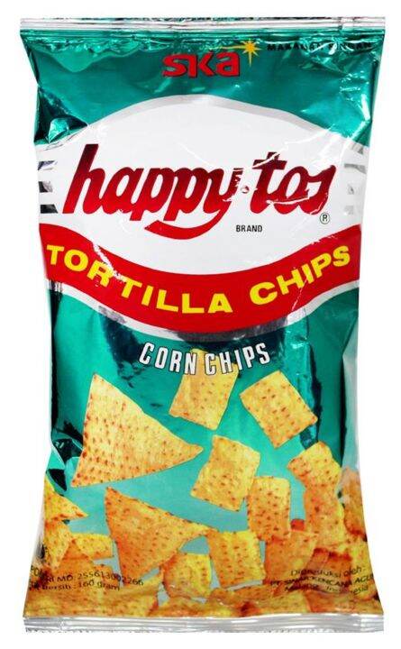 HAPPY TOS HAPPYTOS HAPPY-TOS SNACK TORTILLA CORN CHIPS MERAH VARIAN ...