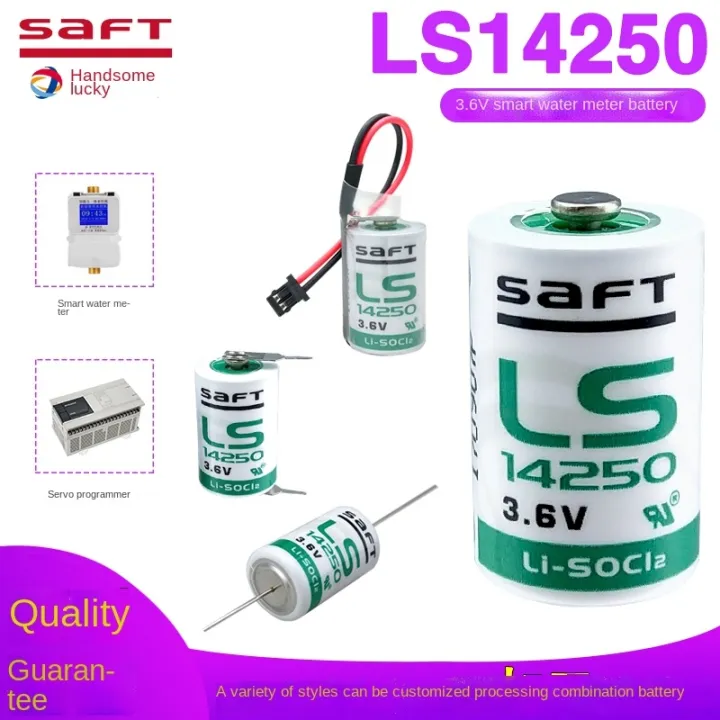 นกกระเรียนนิ้วแบบดั้งเดิม/2022☬ Saft LS14250 3.6V Saft CR1/2AA PLC โพรบ ...