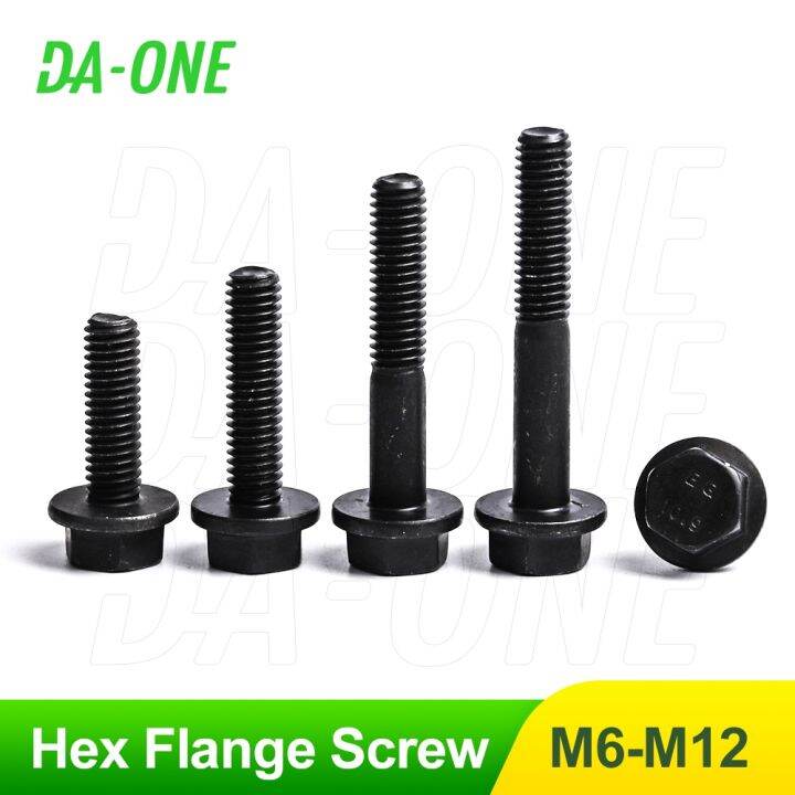 ♣ M6 M8 M10 M12 Micromachines Hardware Hexagon Flange Screws Bolt 1/10 ...
