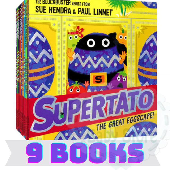 Supertato Series 9 Books Collection Set | Lazada
