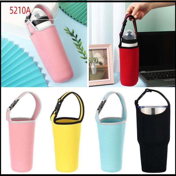 5210A 30oz ป้องกันร้อน แก้วน้ำ แบบพกพา กระเป๋าถือ กระเป๋าโท้ท ถุงใส่เครื่องดื่ม ปลอกถ้วย ที่วาง ...