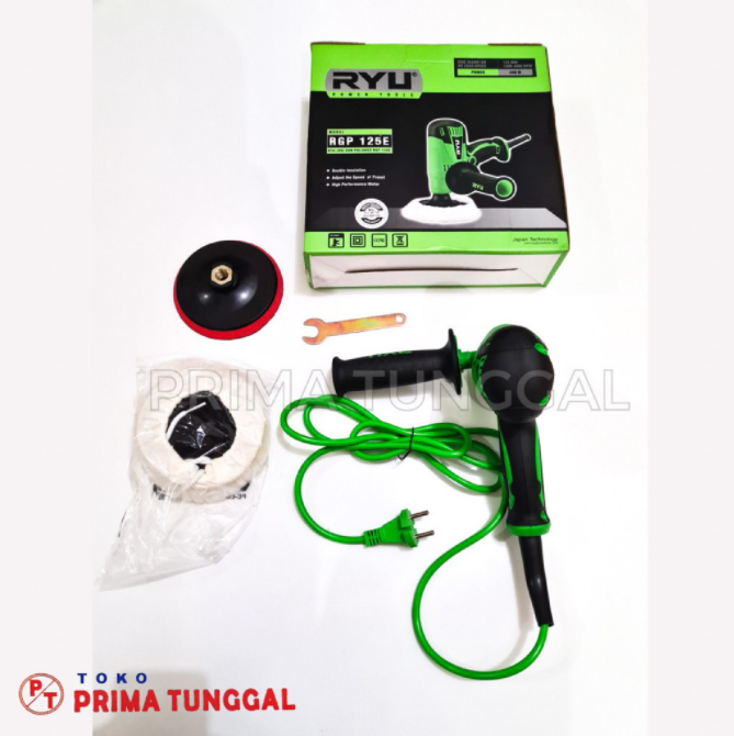 Mesin Poles Polish Mobil Ryu Gun Polisher RGP125E 5 Inch | Lazada Indonesia