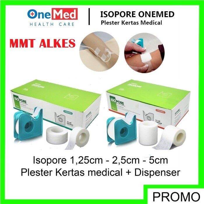 Onemed Isopore 2,5 cm 5 cm Plester Kertas SEPERTI Micropore 3M | Lazada Indonesia