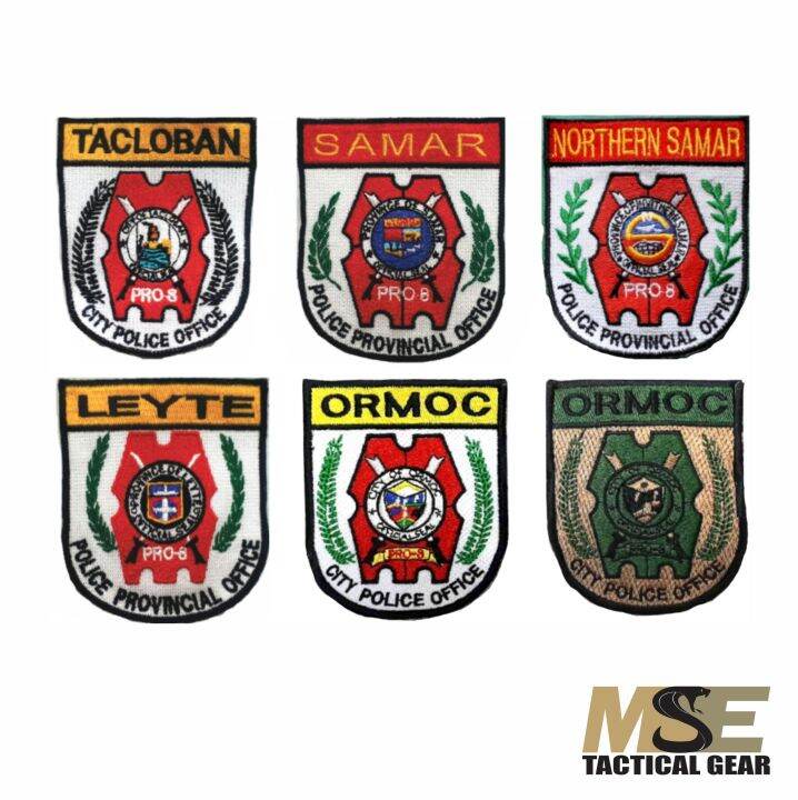PRO8 Embroidered Patches, Tacloban, Samar, Leyte, Northern Samar, Ormoc ...
