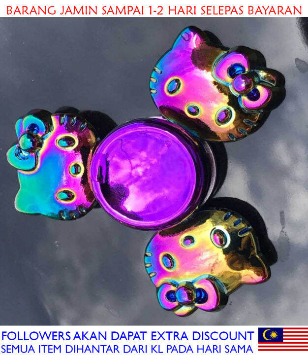 Hello Kitty Fidget Hand Spinner Toys | Lazada