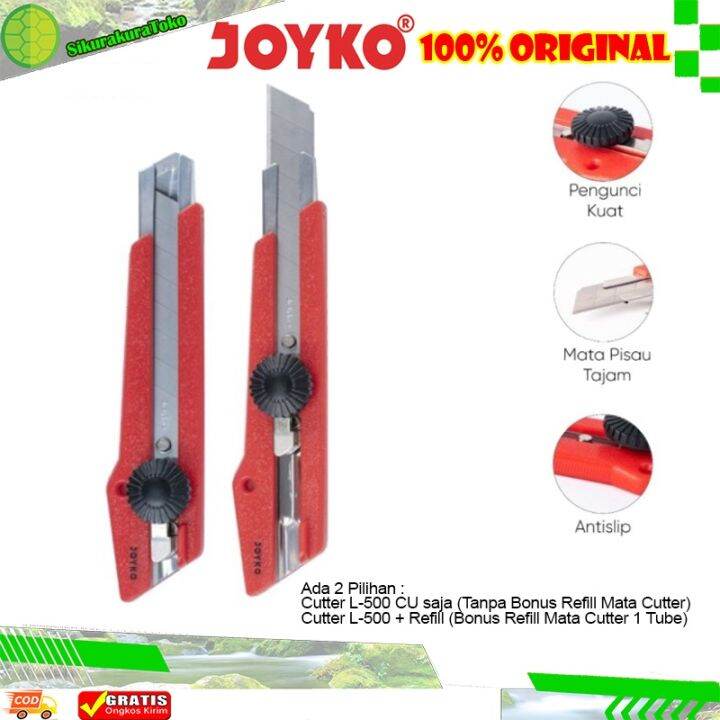 CUTTER JOYKO L-500 CU Besar L500 L 500 CU Jumbo Menggunakan Refill L ...