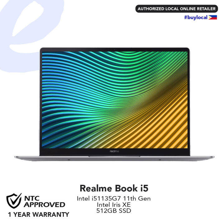 Realme Book Laptop (8GB 512GB SSD) 11th Gen Intel® i5 Core™ Processor ...
