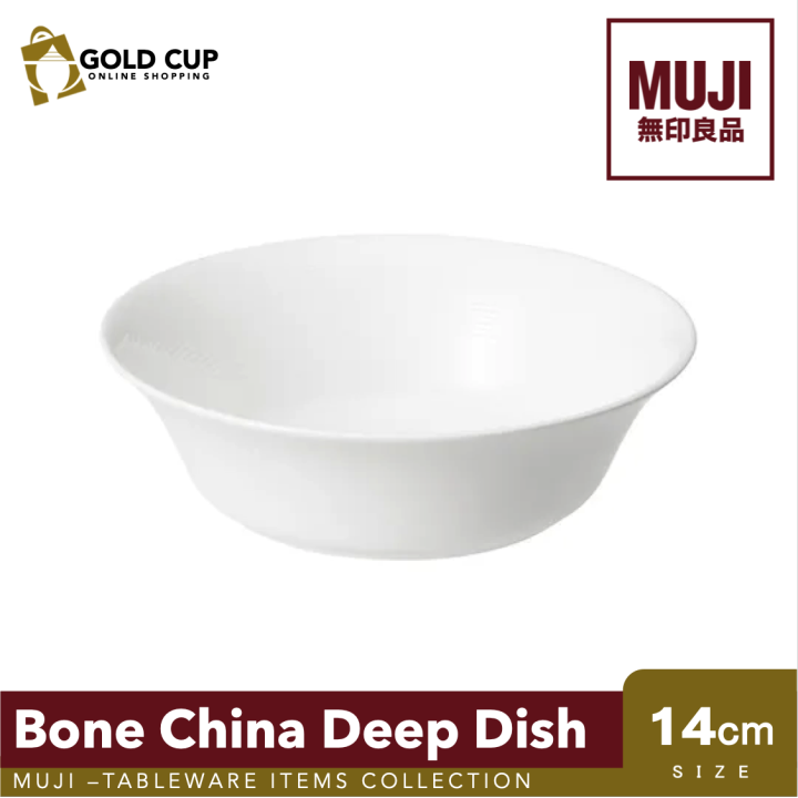 MUJI Bone China Deep Dish 14cm Bowl (Houseware - Tableware Items ...