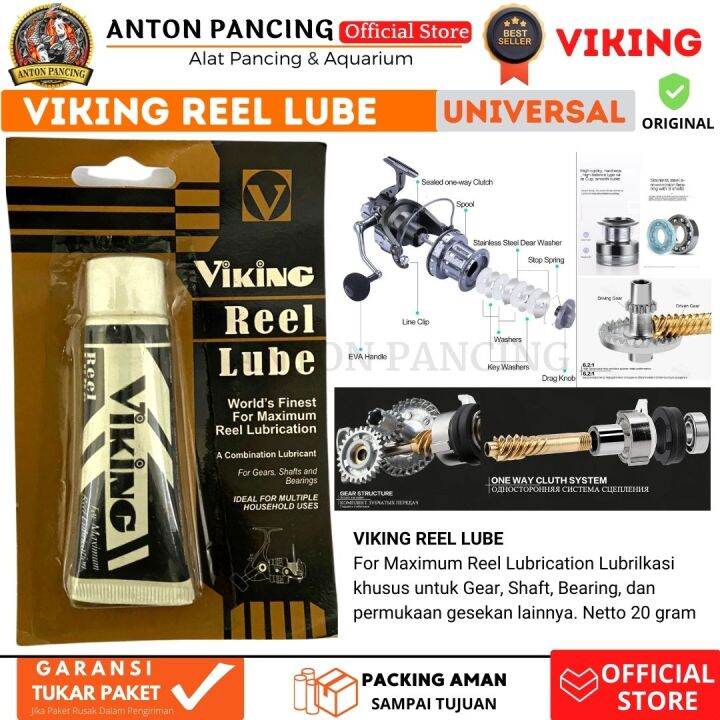 Viking Reel Lube Pelumas Pada Gear Reel | Lazada Indonesia