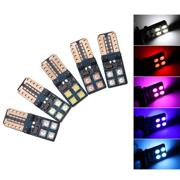 Car T10 Led Bulb Light Bulbs 3030 8SMD Led Wedge Light Persona New Saga ...