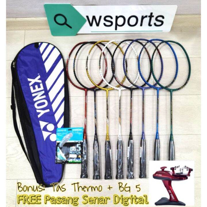 [[Free Pasang Senar]] Raket Yonex Rudi Hartono Arcsaber 71 Nanoray 70 ...