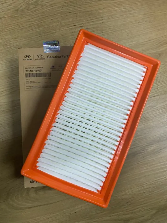 AIR FILTER GENUINE PART (ORIGINAL) [28113-H8100] KIA RIO YB 2018 | Lazada
