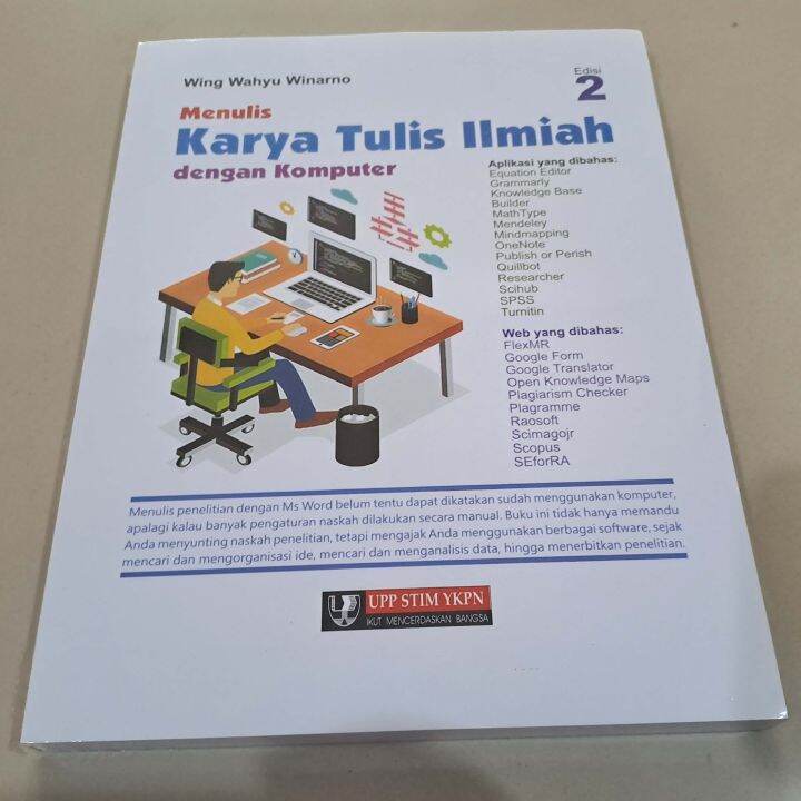 Buku Menulis Karya Tulis Ilmiah dengan Komputer - Wing Wahyu Winarno ...
