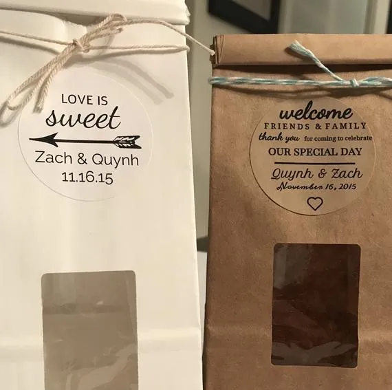 personalized sticker seal for paperbags and souvenirs | Lazada PH