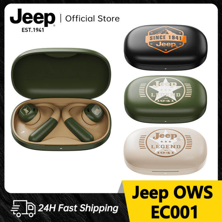 Jeep OWS EC001 Bluetooth Headset Hanging Ear Headphones Touch Control Operation Wireless ...