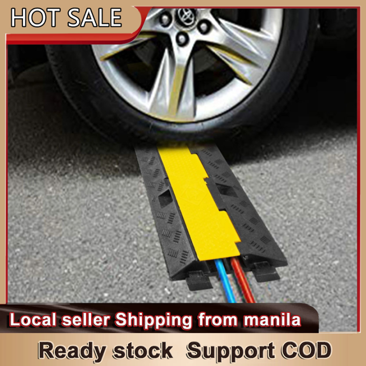 Rubber Humps Speed Bump Speed Hump Cable Protector 2 Channe | Lazada PH
