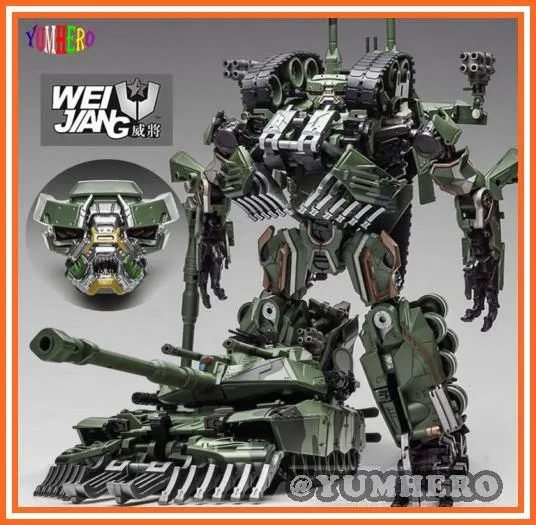 WeiJiang โมเดล ทรานส์ฟอร์มเมอร์ส บรอว์ล หุ่นยนต์ รถถัง Model ...