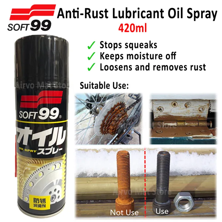 Soft99/Soft 99 Oil Spray Anti-Rust Lubricant Powerful Penetrating Oil ...