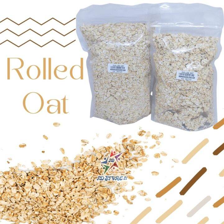 Organic Quick Rolled Oat / Oatmeal / Gandum Instan | Lazada Indonesia