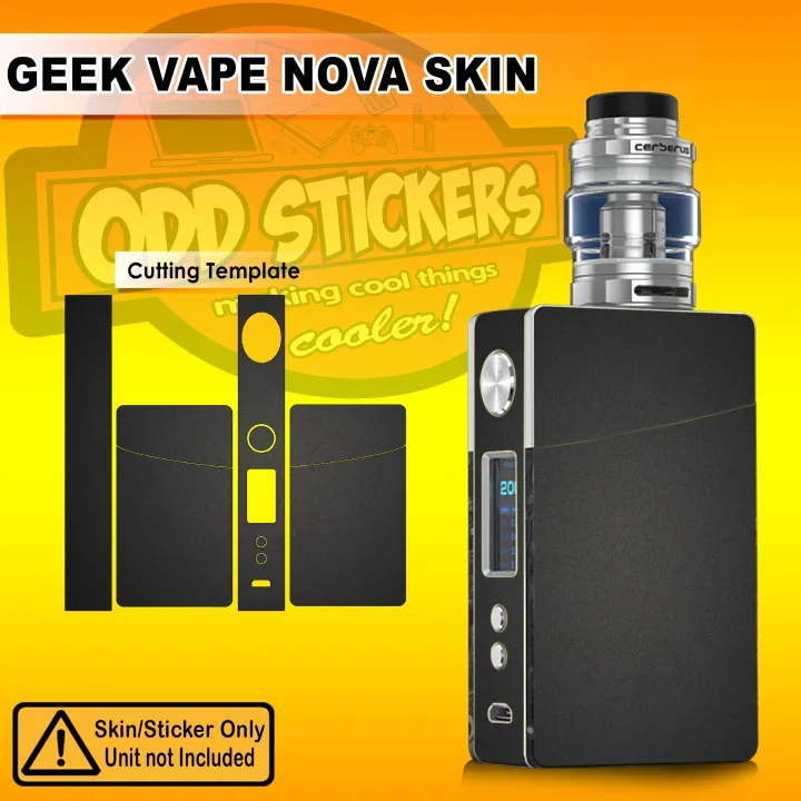 Matte Skin for Geek Vape Nova Premium PVC Sticker Cover by Oddstickers ...