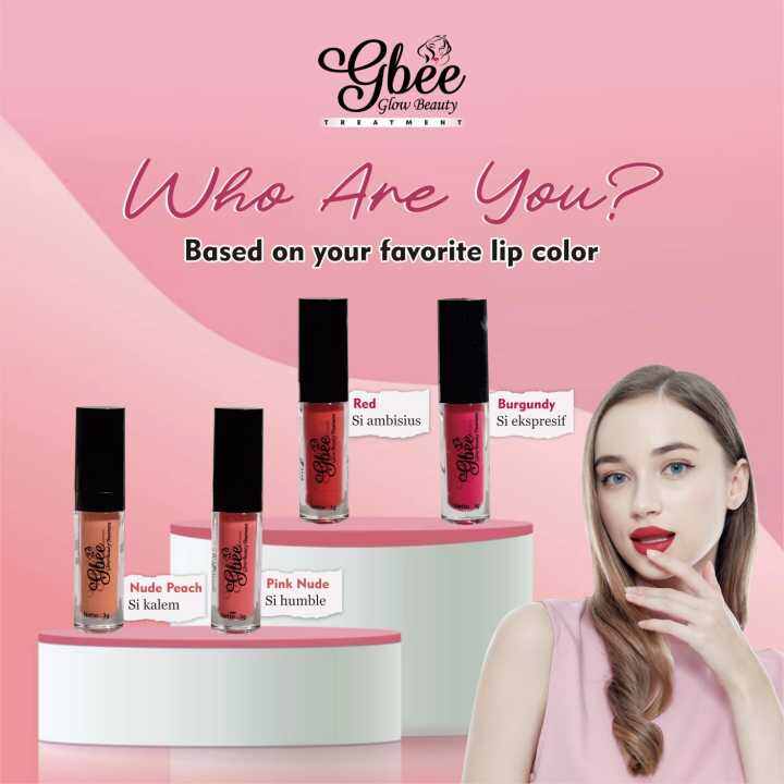 Gbee Glow Beauty - Gbee Glow Beauty Lip Soft Matte - Gbee Glow Official ...