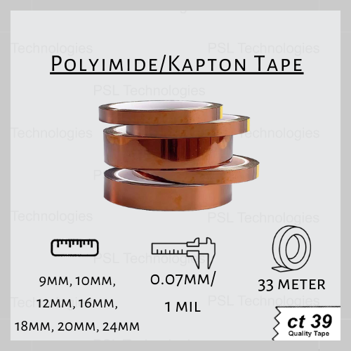 Kapton Tape Polyimide Tape [READY STOCK] | Lazada