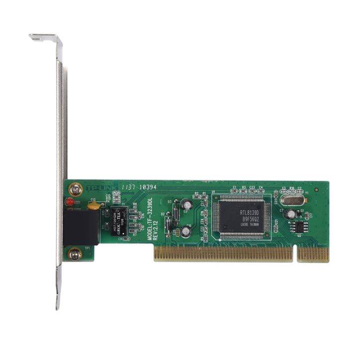 PCI Network Card RTL8139D Expansion Card 100Mbps RJ45 Ethernet Network ... PCI Network Card RTL8139D Expansion Card 100Mbps RJ45 Ethernet Network ...
