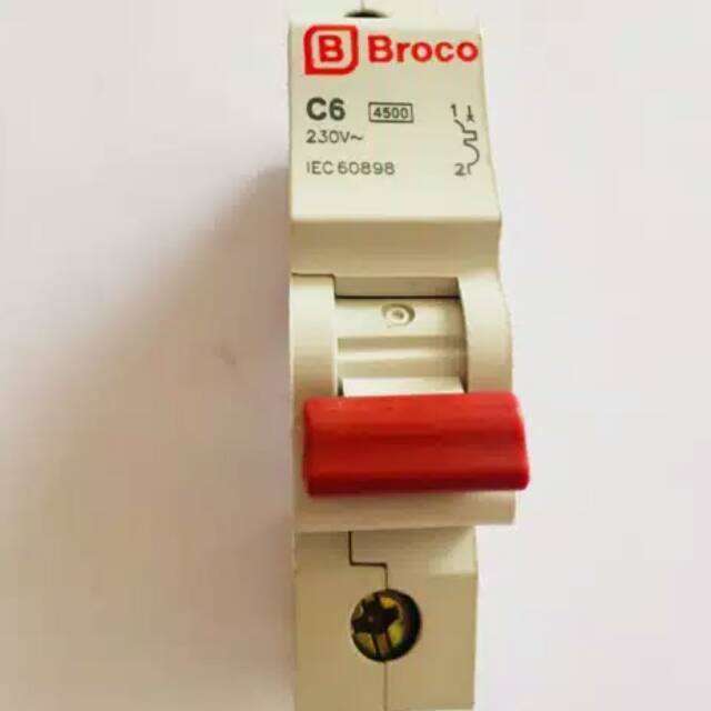 MCB Broco 1P *NEBULA*MCB ~o~ 6A | Lazada Indonesia