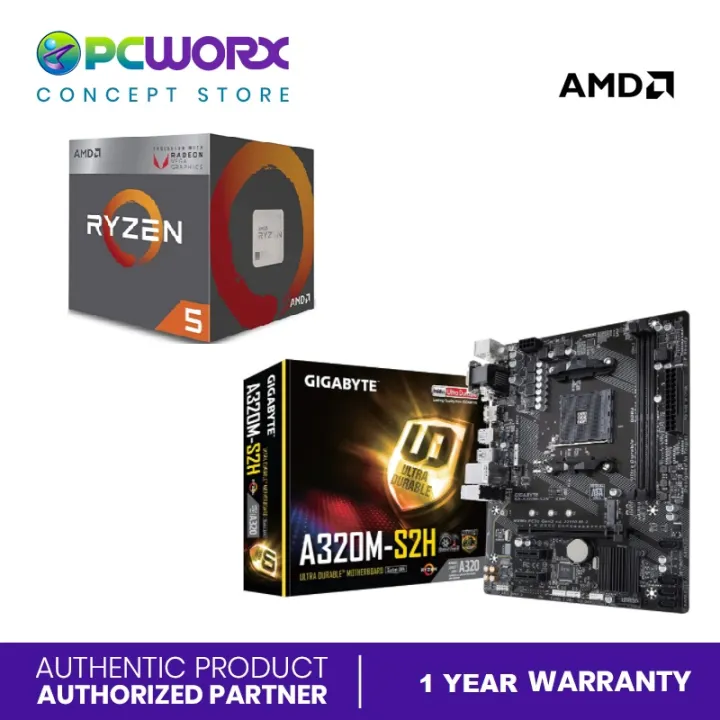 AMD RYZEN CPU & MOBO BUNDLE - AMD Ryzen 5 2400G 3.6 Radeon 11 Processor ...