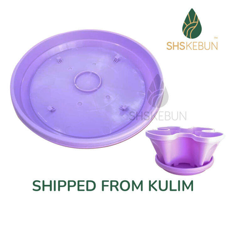 Saucer 28cm Pot Plate For Small 4 Planting Pockets Stackable Vertical ...