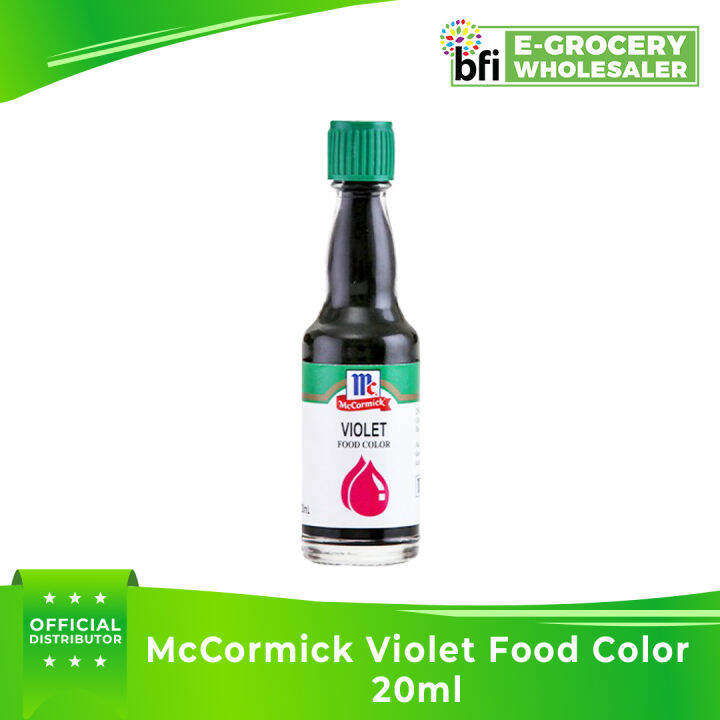 McCormick Violet Food Color 20ml [SAME-DAY AVAILABLE] | Lazada PH