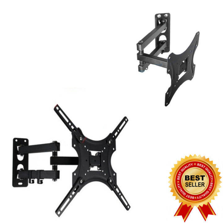 READY STOCK 【32-55 Inches】Multi Tv Wall Mount Bracket Fully Adjustable ...