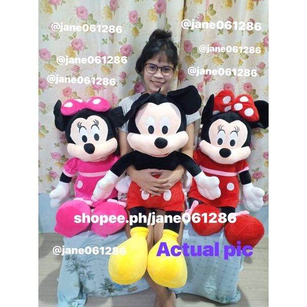[COD] HUMAN SIZE MICKEY/MINNIE MOUSE STUFFTOY/PLUSHIES COLLECTION ...