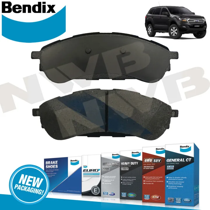 Bendix Brake Pads Rear Set GCT for Ford Everest 2015-2020 (DB2411 ...