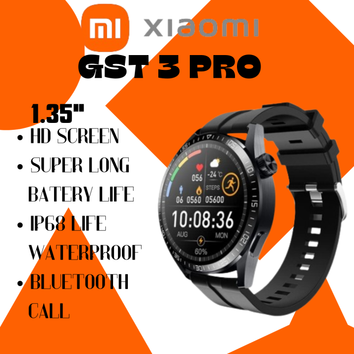 Xiaomi GST3 PRO 2023 Men Smart Watch Heart Rate Monitor Sports ...