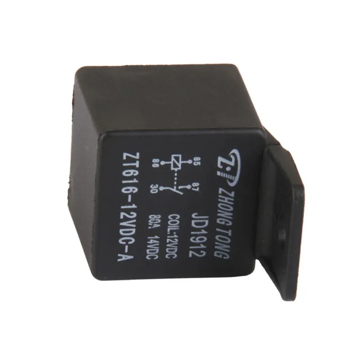 BNLIGHT Car Boat Auto Automotive DC 12V 80A 80 AMP SPST Relay Relays 4 ...